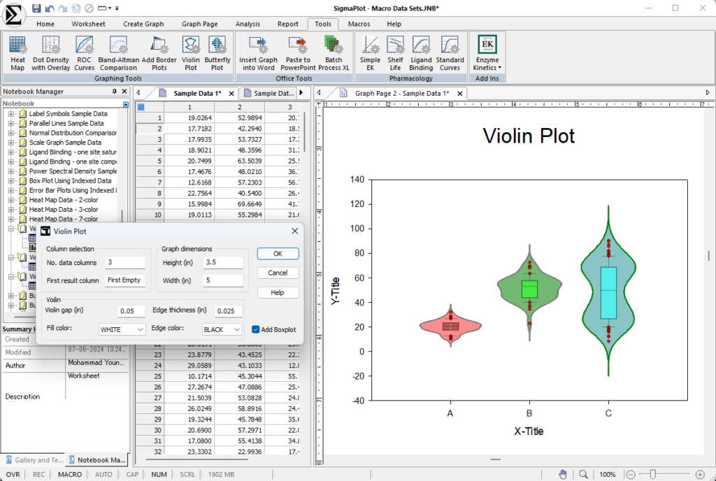 SigmaPlot v16 の新しい機能 – 株式会社ヒューリンクス
